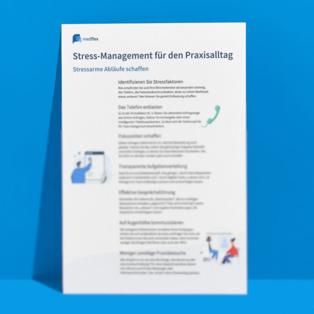 Stress-Management im Praxisalltag | medflex.de